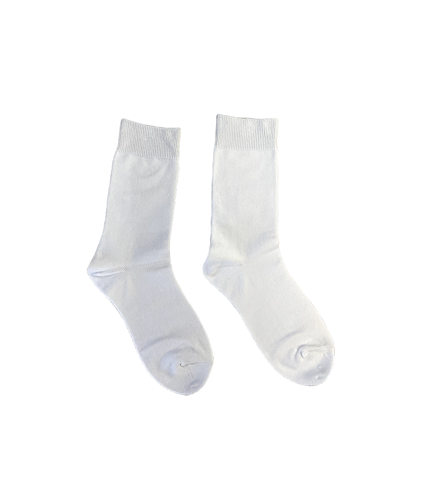 Kids Plain Crew Socks – VToria Schoolwear